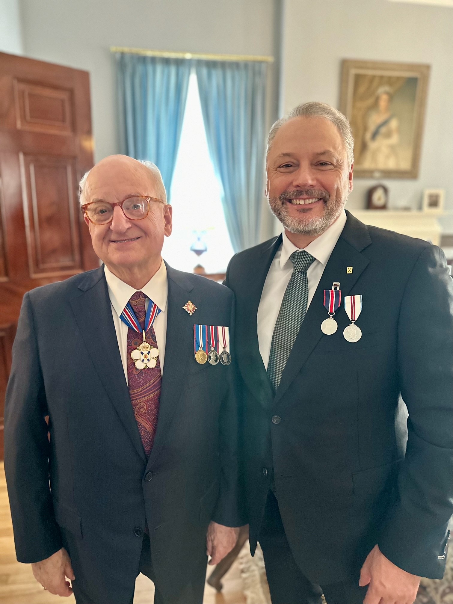 StFX President Dr. Andy Hakin awarded King Charles III Coronation Medal ...
