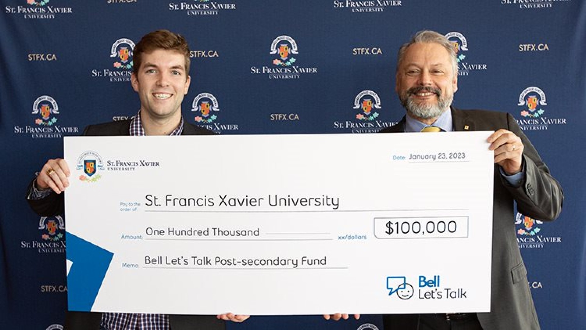 Helping students succeed: StFX receives $100,000 grant from Bell Let’s ...