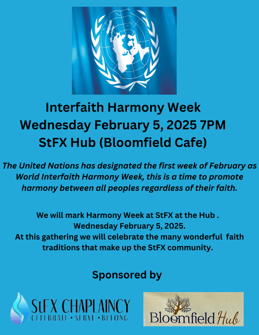 Interfaith Harmony Week | St. Francis Xavier University