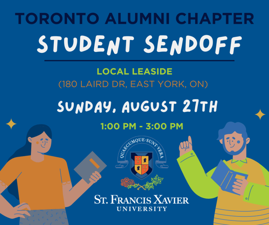Toronto Student Send Off | St. Francis Xavier University